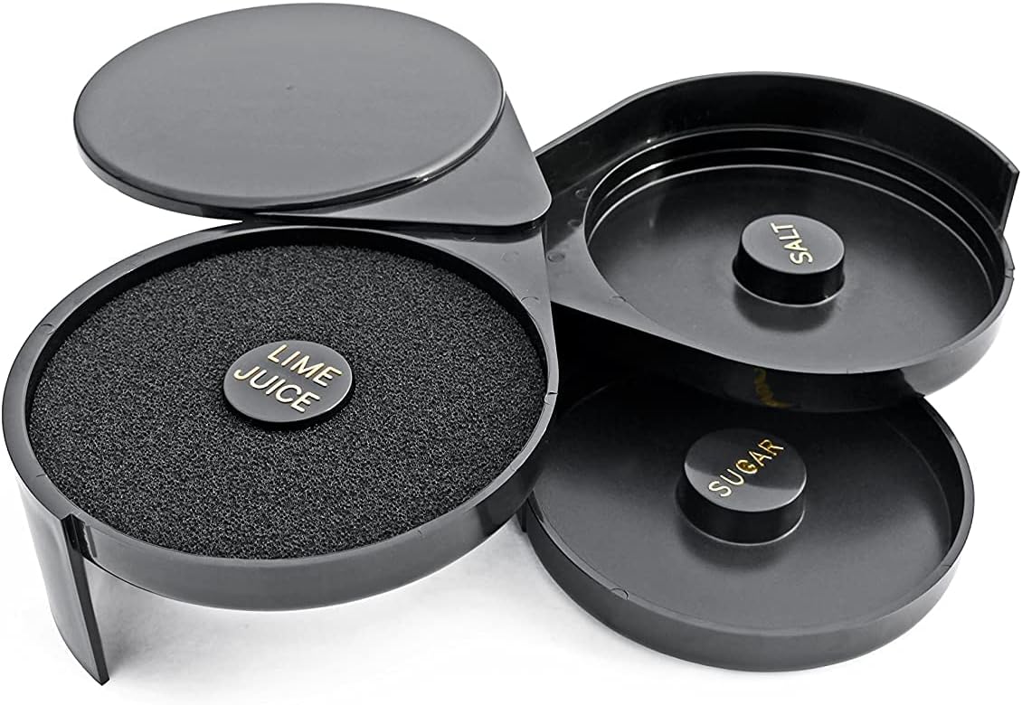 3-Tier Bar Glass Rimmer - BBQ Hawks